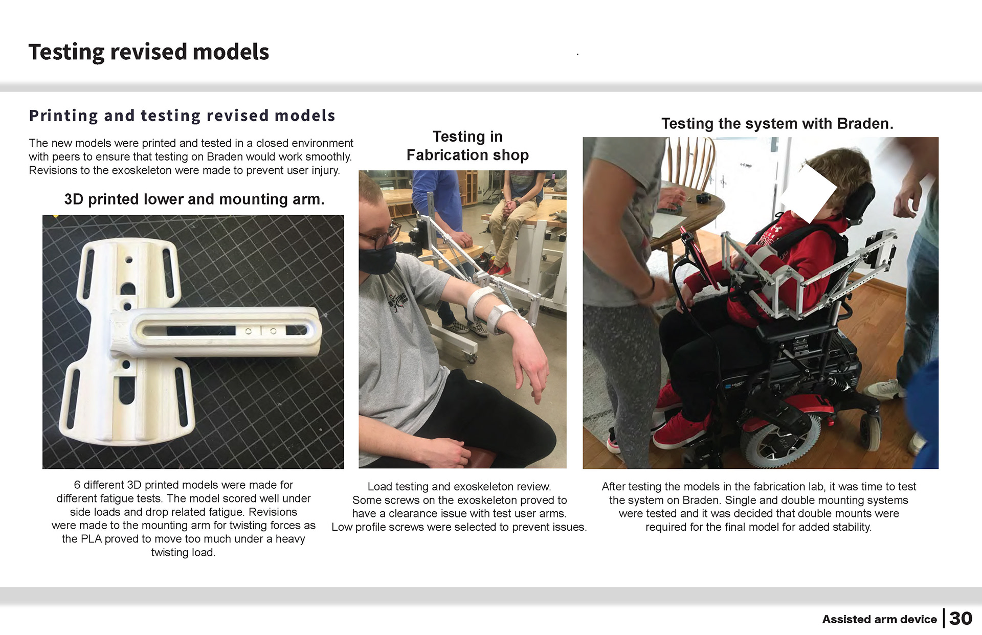 Chris Redmond - Assistive arm Device concept