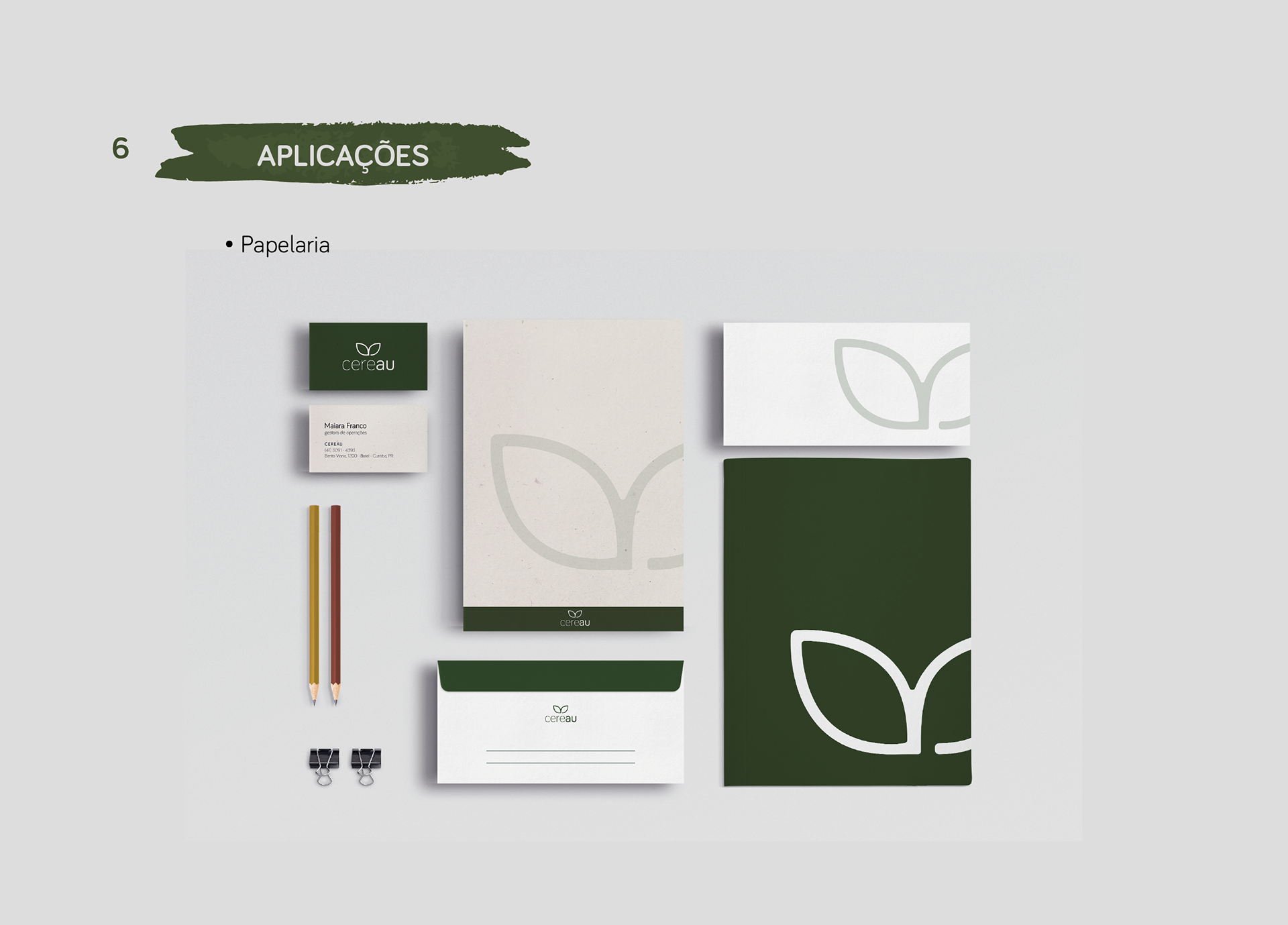 bea campos create - Identidade Visual: cereau