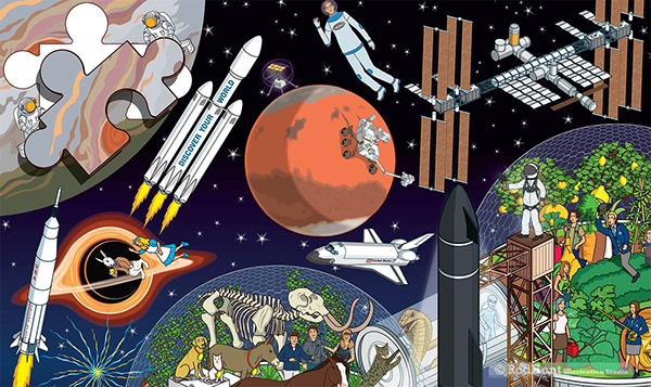 Detailed Isometric Illustration & Illustrated Maps by Rod Hunt ...