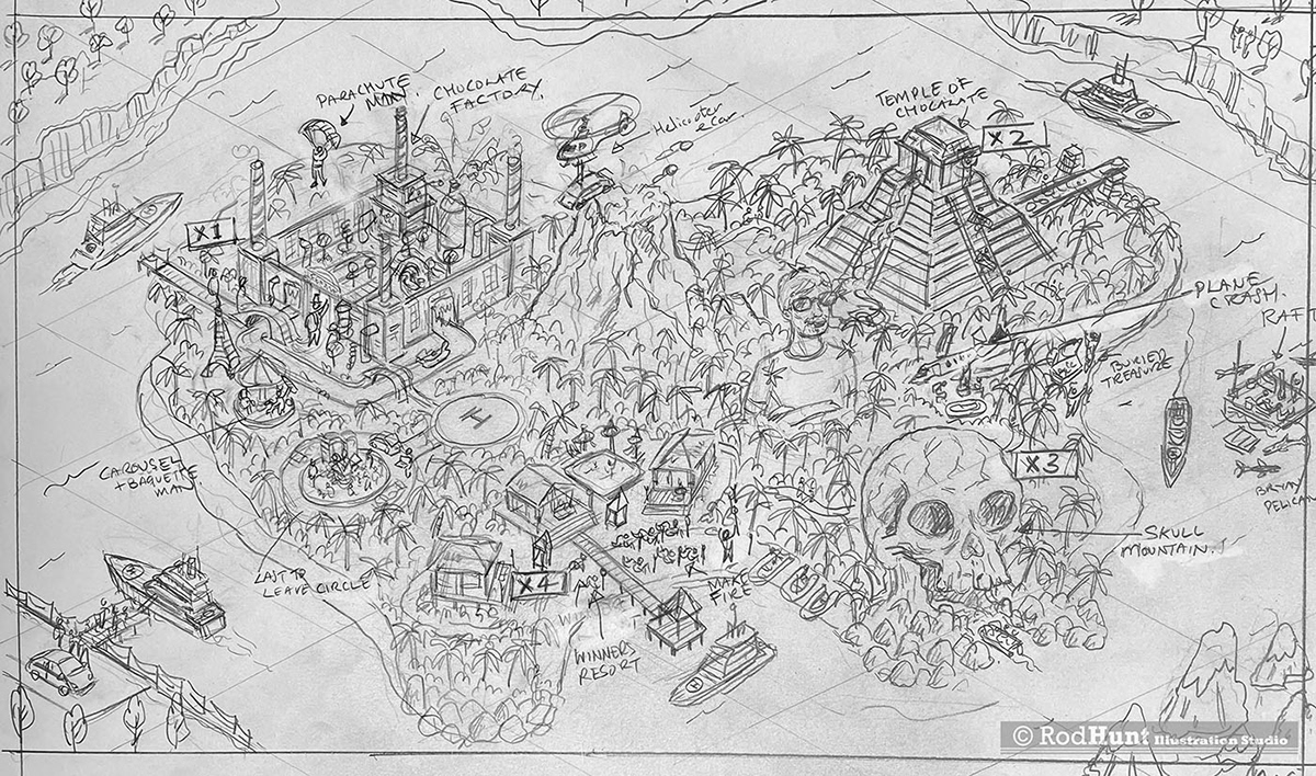 Detailed Isometric Illustration & Illustrated Maps by Rod Hunt ...