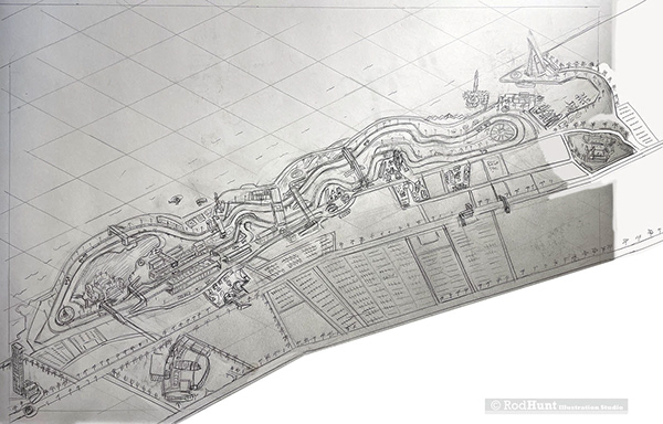 Detailed Isometric Illustration & Illustrated Maps by Rod Hunt - F1 ...