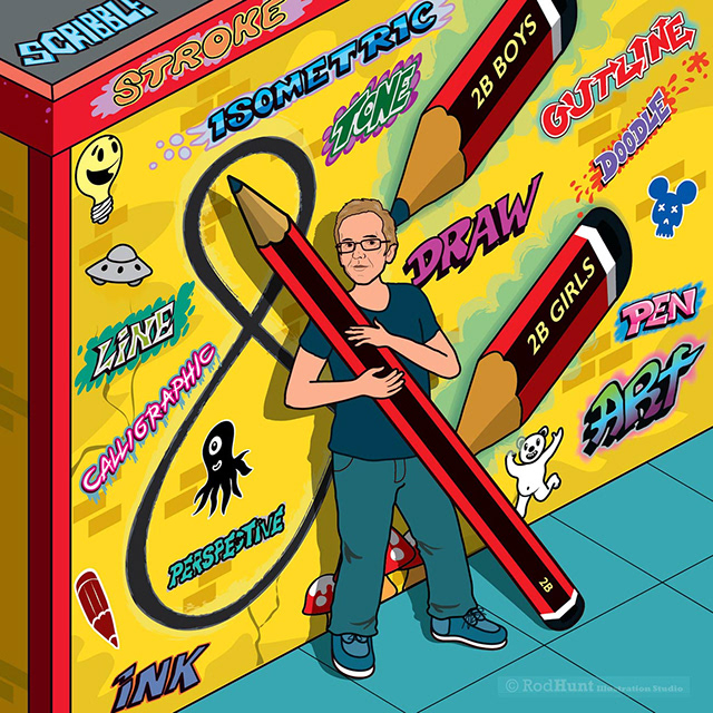 Rod Hunt / Illustration Portfolios - Detailed Isometric Illustrations ...