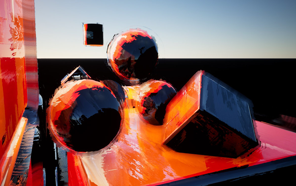 Gabriel de Laubier - Stylized paint shader breakdown