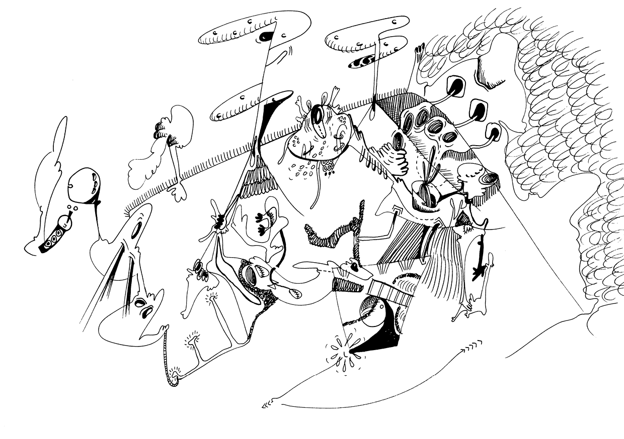 Jook Doodle - Doodles - art book - 15 euro