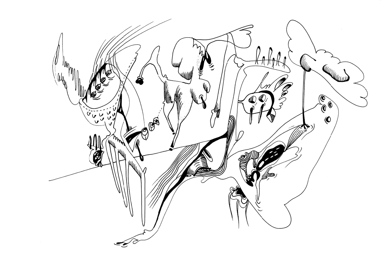 Jook Doodle - Doodles - art book - 15 euro