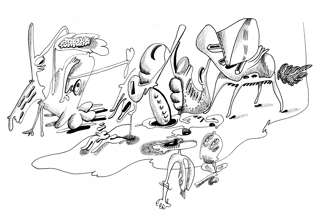 Jook Doodle - Doodles - art book - 15 euro