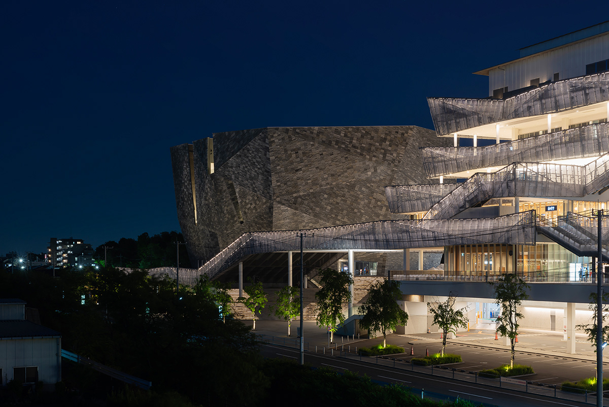 Andres Gallardo - KADOKAWA MUSASHINO MUSEUM // By Kengo Kuma & associates
