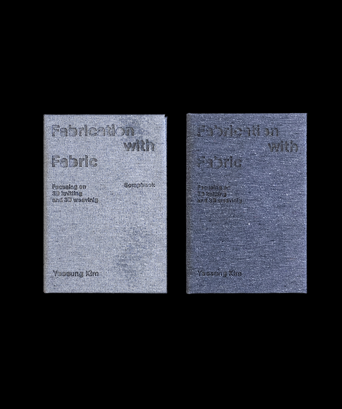 Yoosung Kim Industrial Designer - Book: Fabrication with fabric