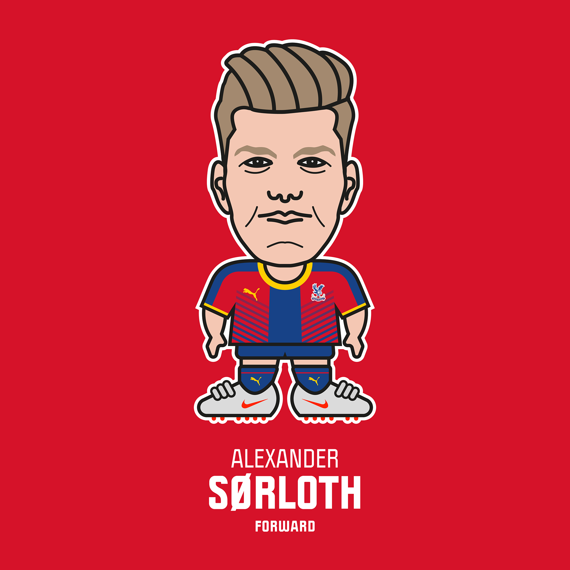 Martin Colairo - Crystal Palace F.C. Squad Miniatures