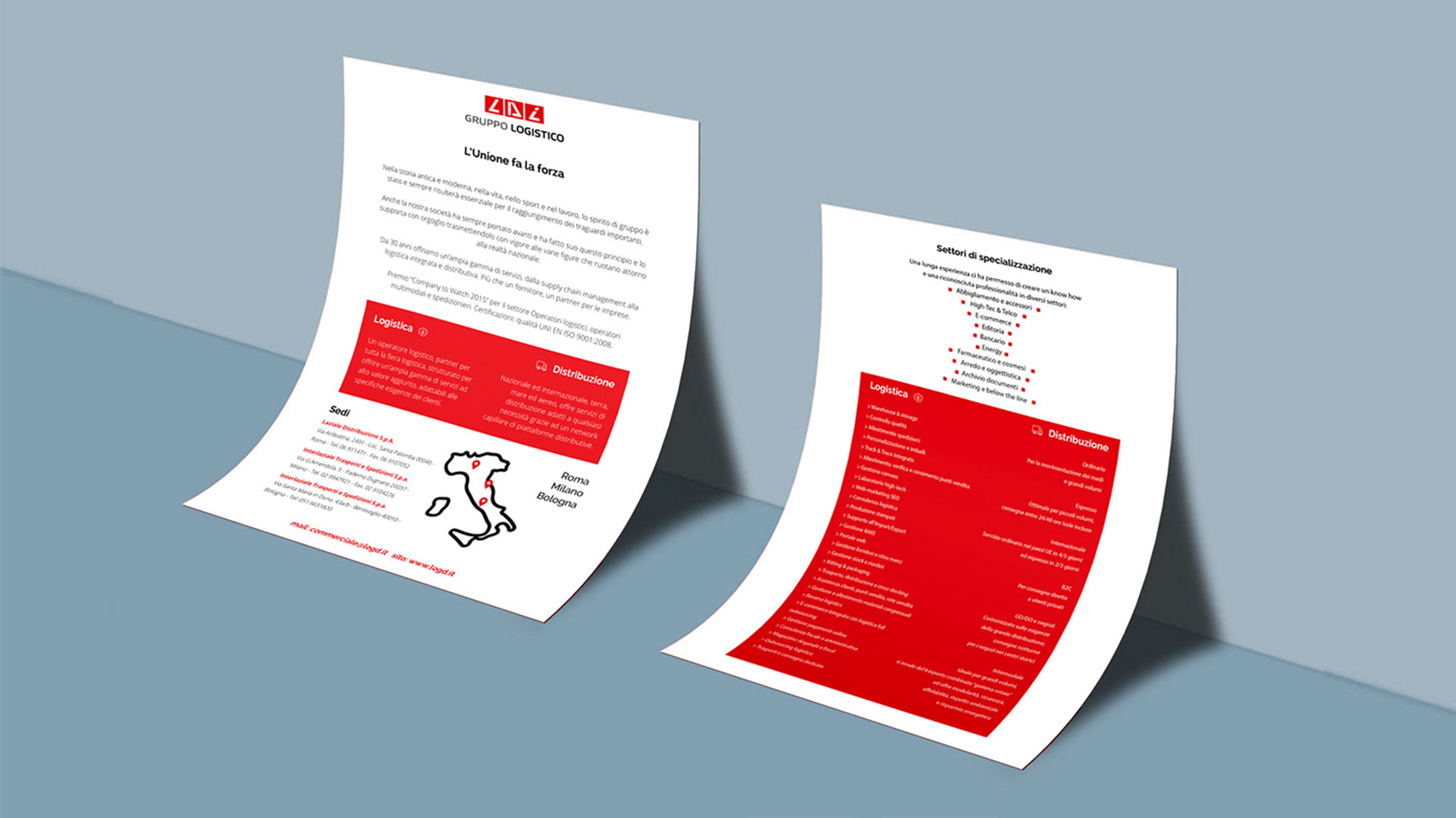 FRANCESCA ROMANI design - LDI Gruppo Logistico Brochure