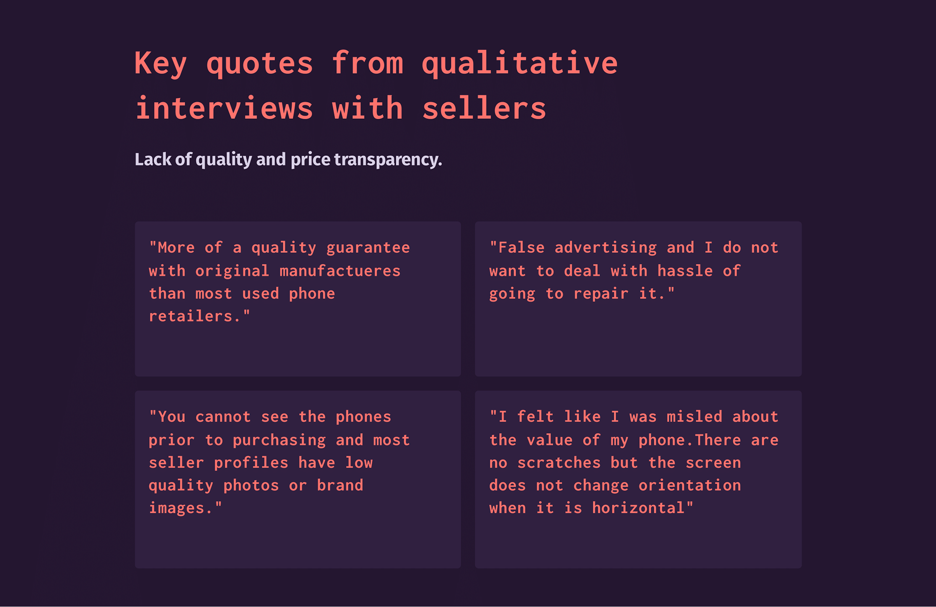 Hashim Effendi - Product Design: Verification of Used Cell Phones