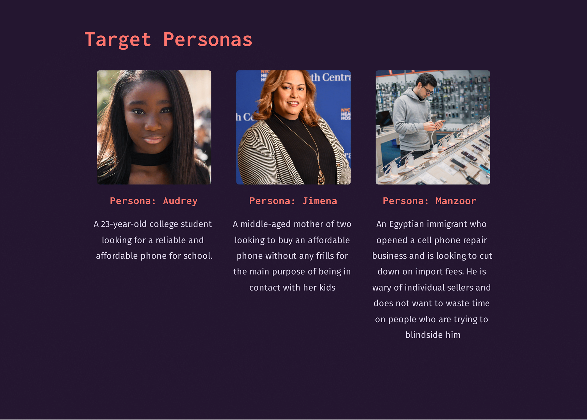 Hashim Effendi - Product Design: Verification of Used Cell Phones