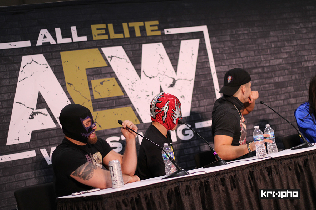 KROPHO graphic - AEW: ALL OUT 2021 FAN FEST DAY ONE