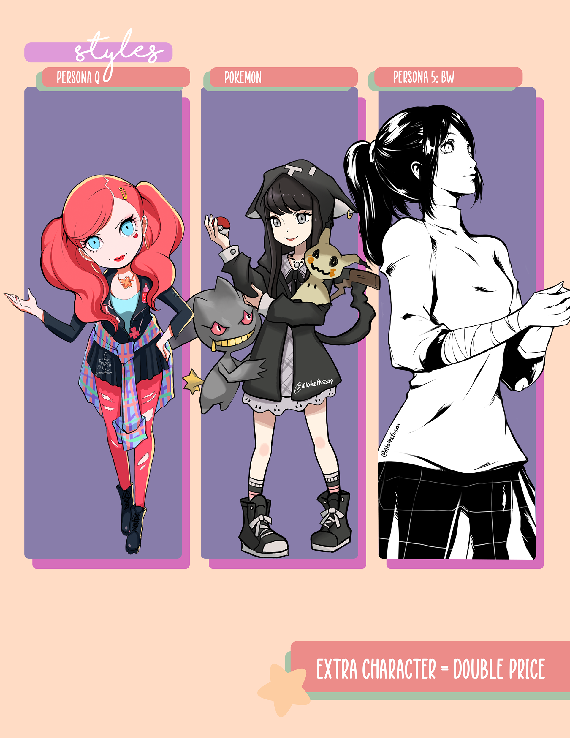 Into the Frisson We Go - Commissions