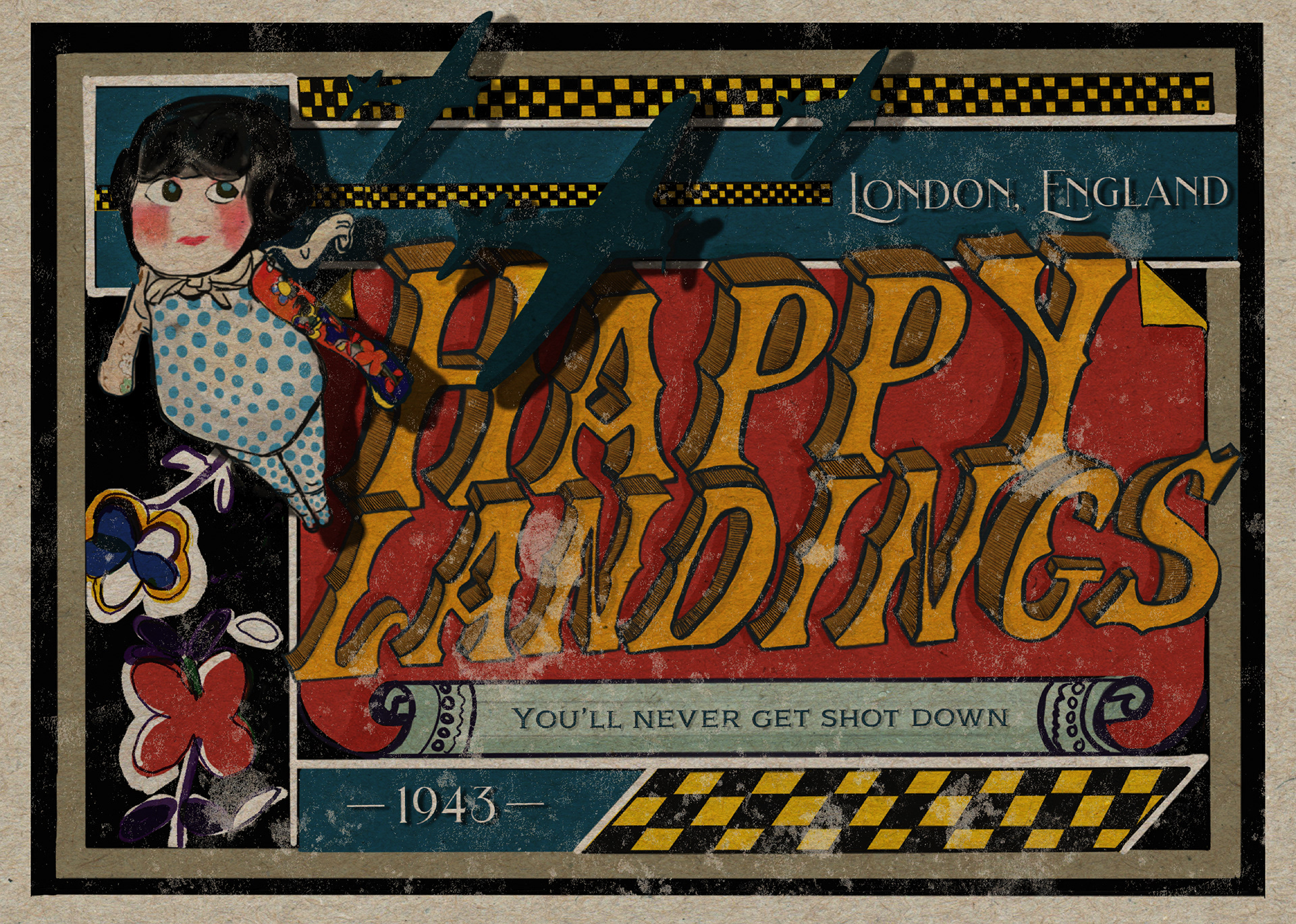 Yvette Pino - Souvenirs of Service Exhibit Design and Graphics