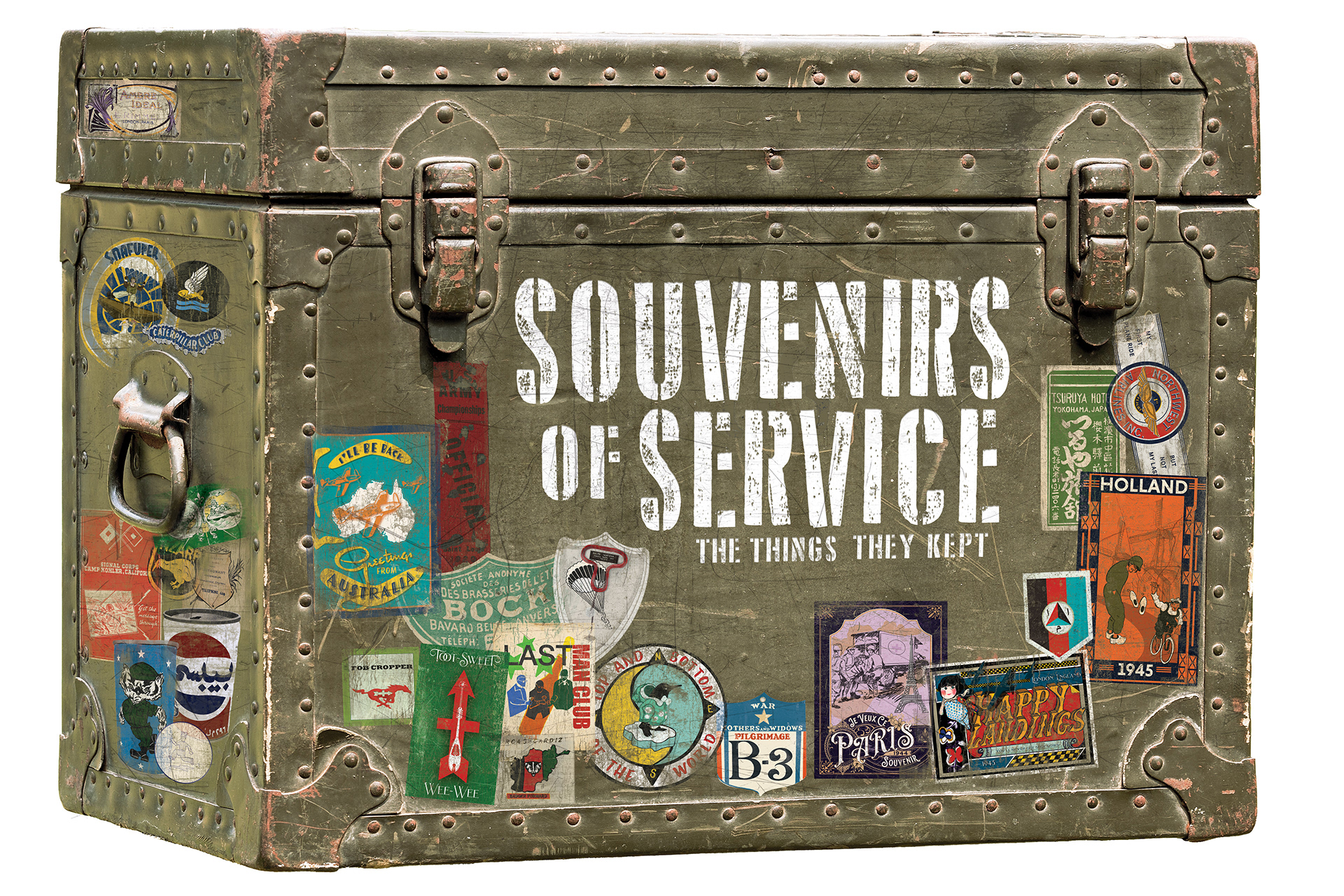 Yvette Pino - Souvenirs of Service Exhibit Design and Graphics