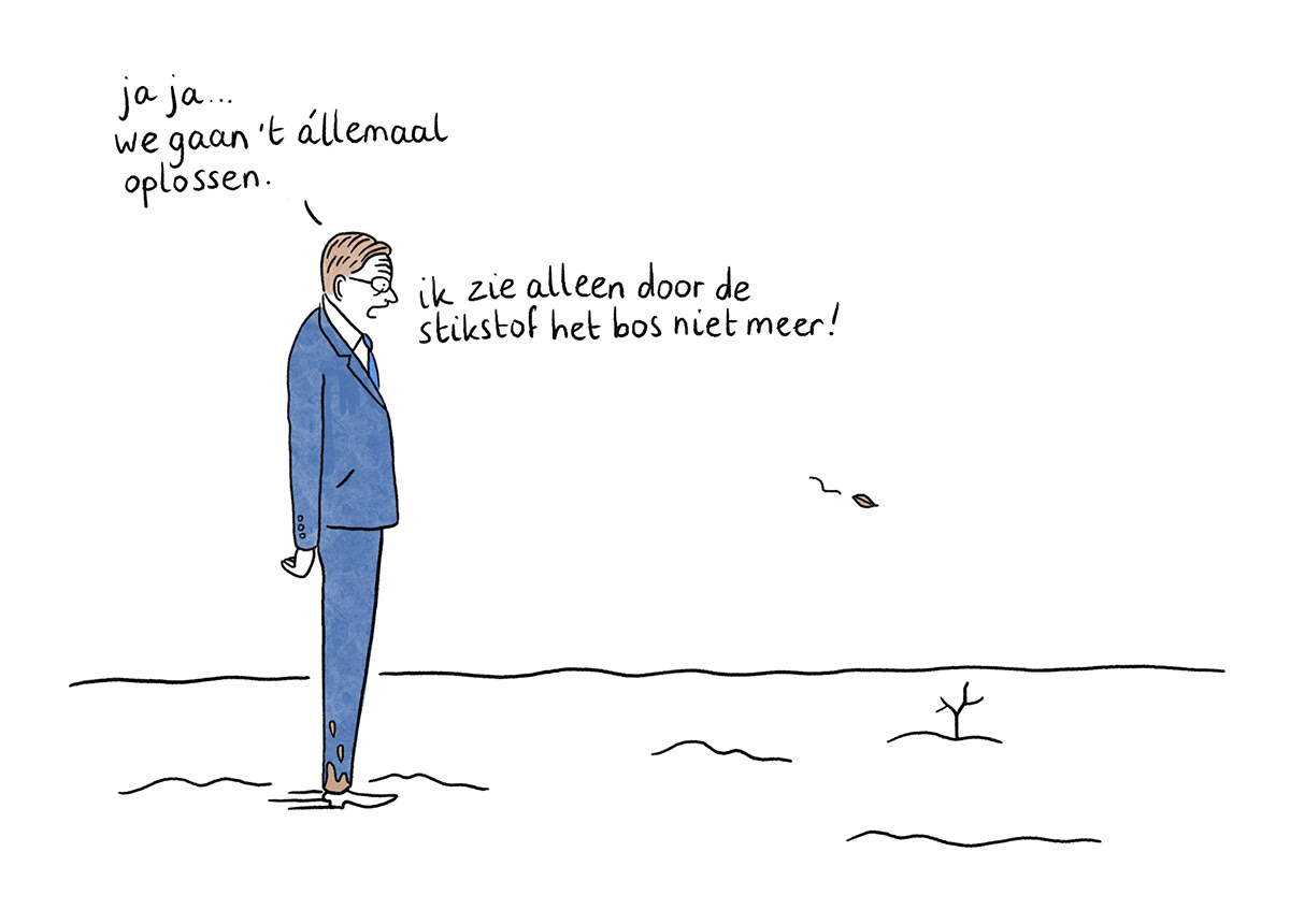 Nanne Meulendijks - Daily Cartoon for Trouw