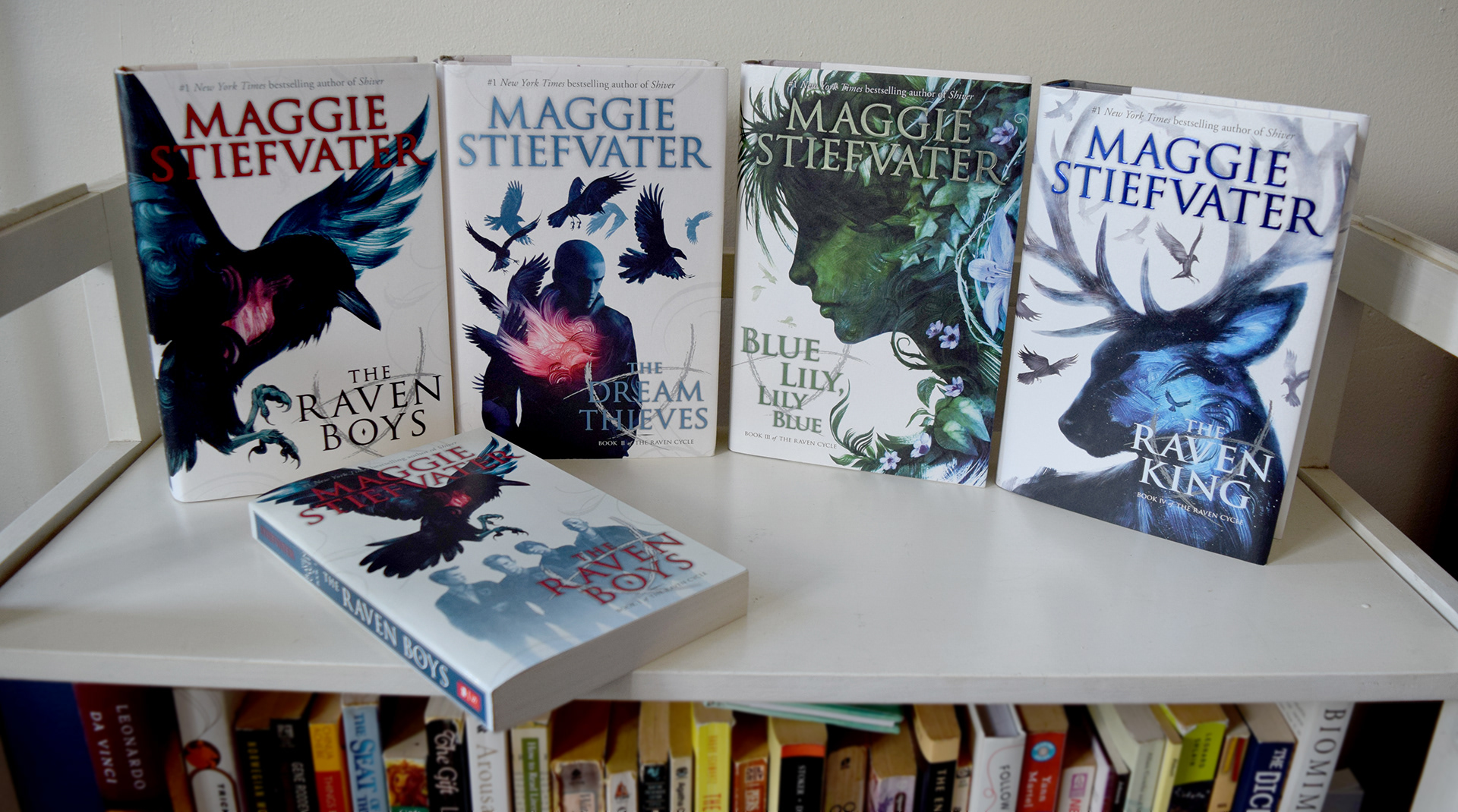 Adam S Doyle - The Raven Cycle Book Covers