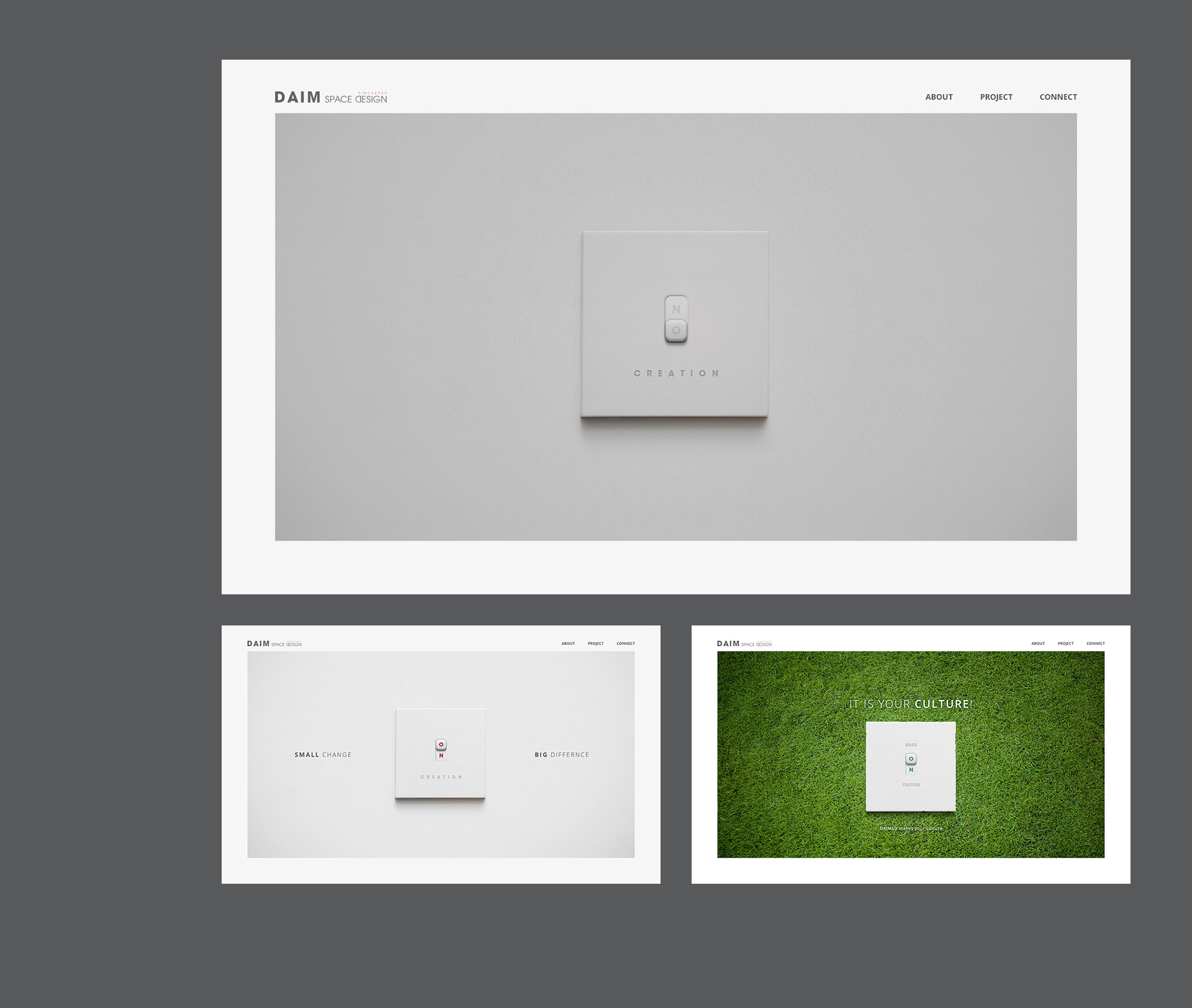 UX/UI Design -Yongseok Choe- - DAIM space design Renewal