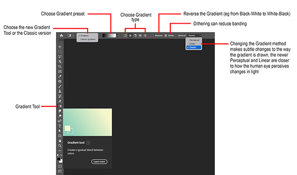 Digital Art and Photography by Andrew Haysom - The Gradient Tool ...