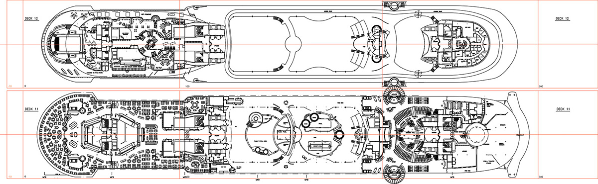 Technical illustration, Beau and Alan Daniels. - Freedom of the Seas ...