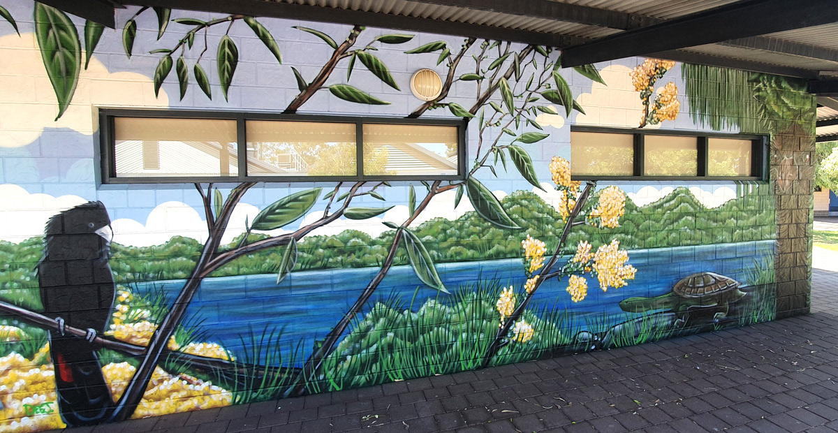 School Murals Perth - Lockridge Primary School Mural