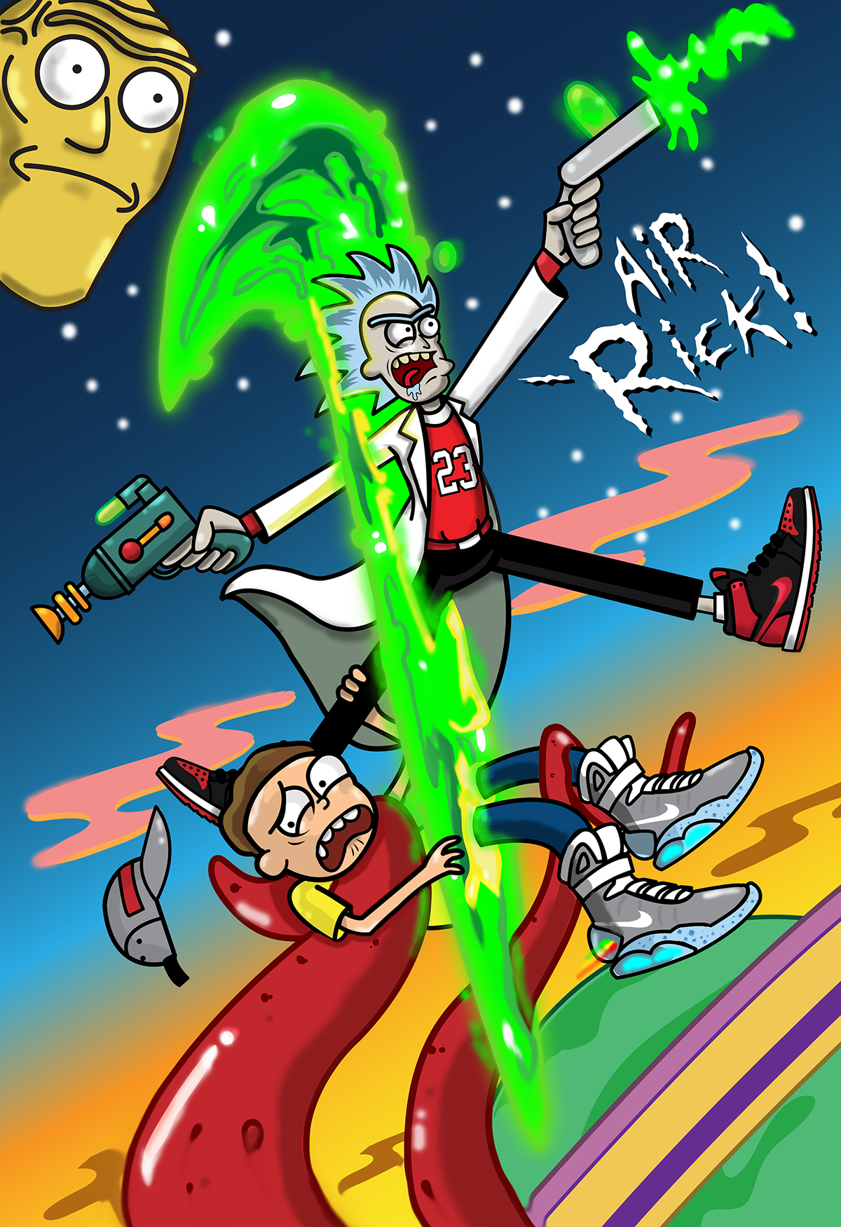 sean hamilton - Air Rick and Morty