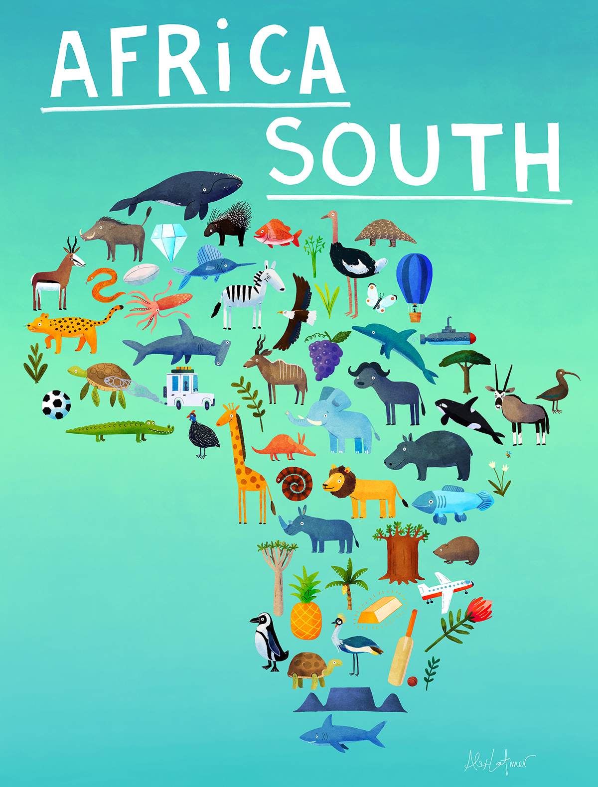 Alex Latimer - illustrations