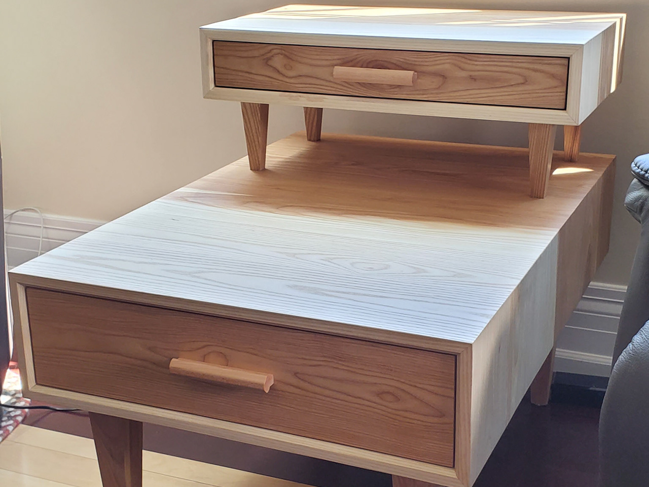 Branches & Boles Woodworks - White Oak Kitchen Island Accent Slats