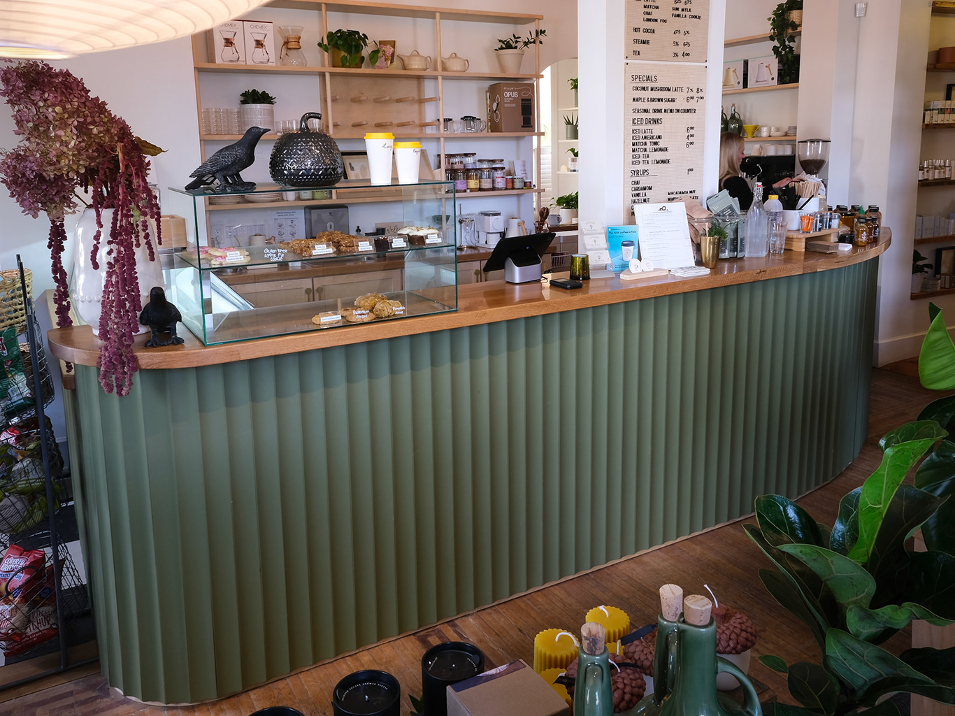 Branches & Boles Woodworks - White Oak Kitchen Island Accent Slats