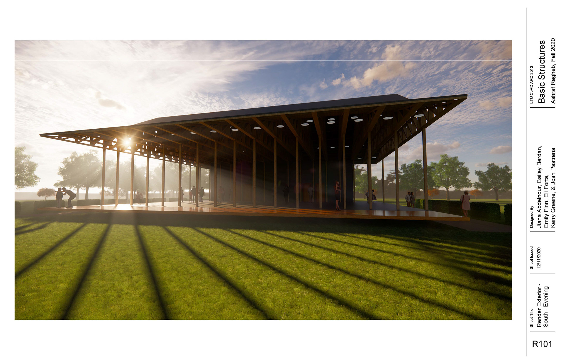 Eli Forta - Polynesian Truss Pavilion