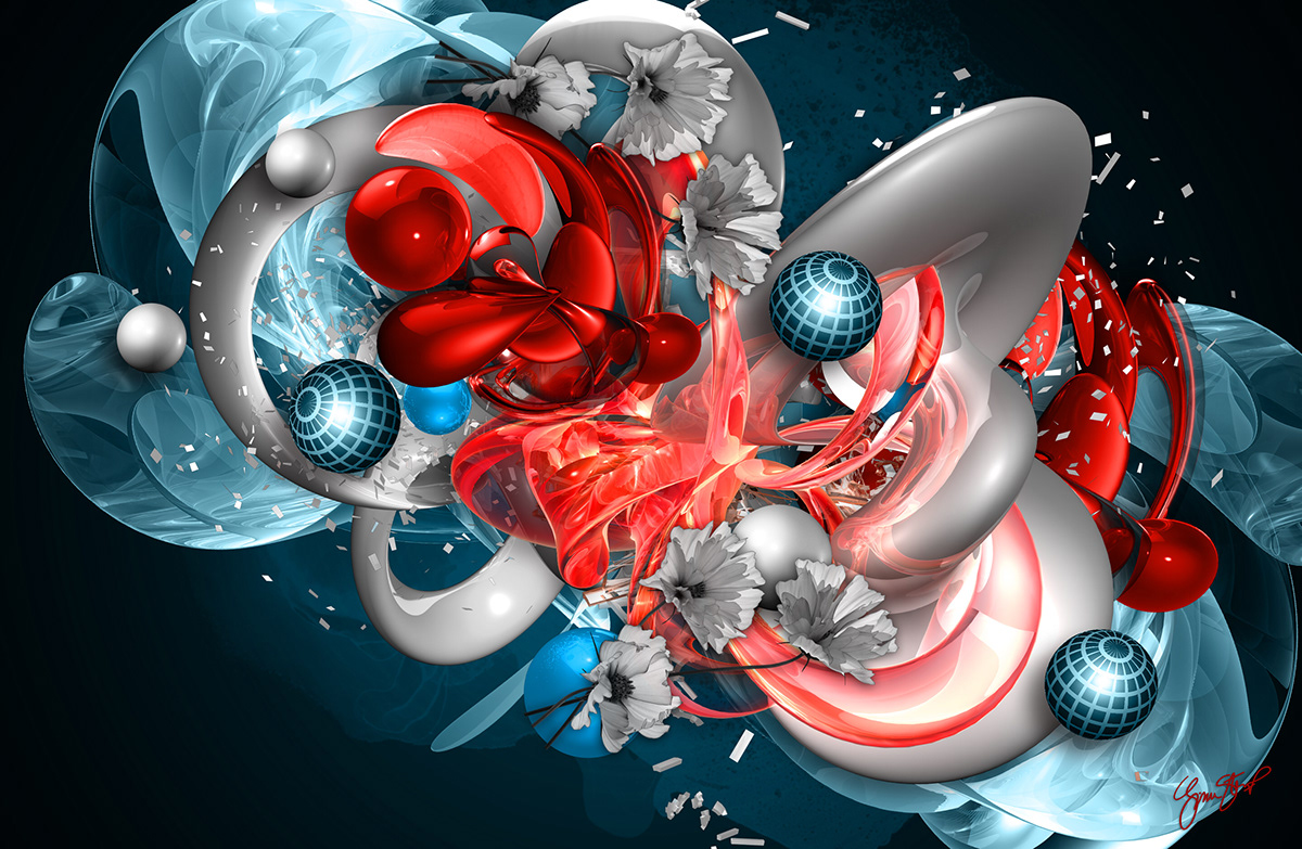 Gina Startup - 3D Collage