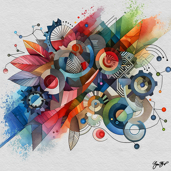 Gina Startup - Abstract Art Vol 1